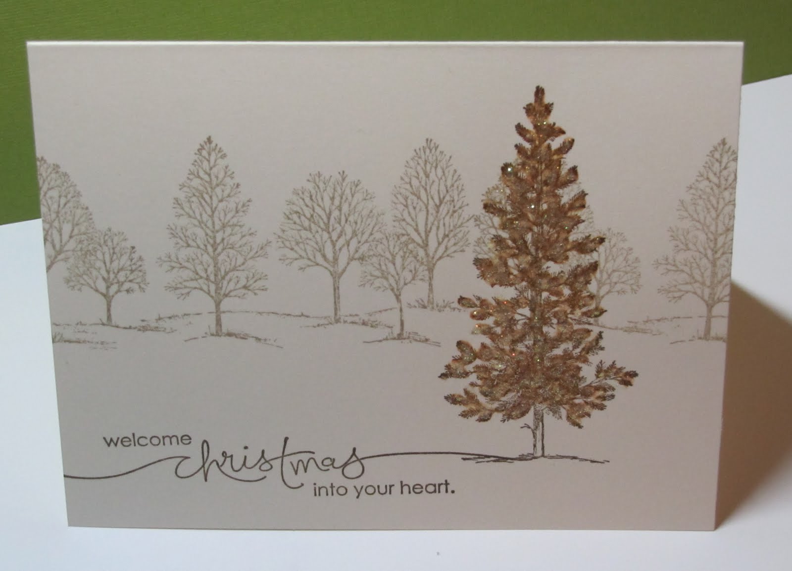 Stamp with Me: Quick and Easy Lovely as a Tree Card