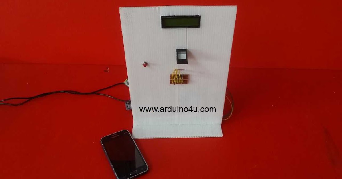 Projek Elektronik Arduino4u.com: 120-Fingerprint Attendance