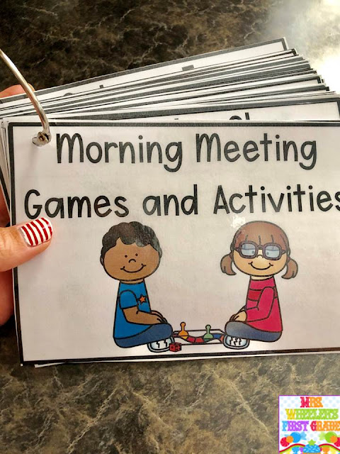 Mrs. Wheeler's First Grade Tidbits: Morning Meeting