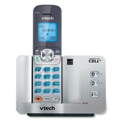 MOMMY BLOG EXPERT: VTech Connect to Cell Cordless Phone Review DS6511 ...