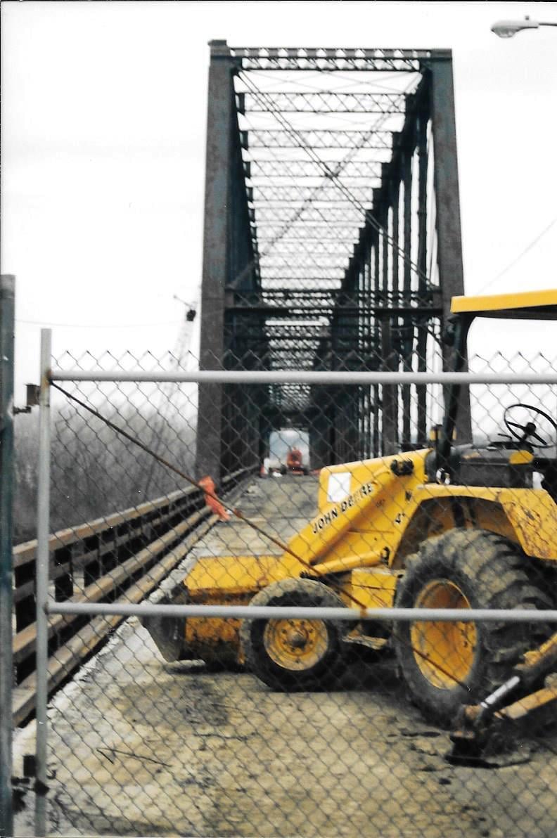 Industrial History: 1887-2001 Chouteau Bridge In Kansas City, MO
