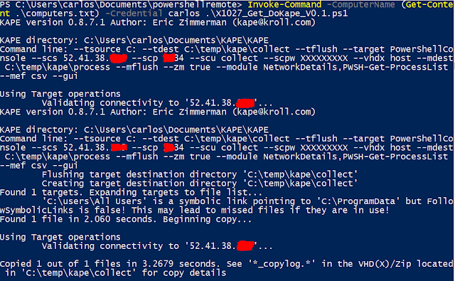 Mash That Key: Use KAPE to collect data remotely and globally