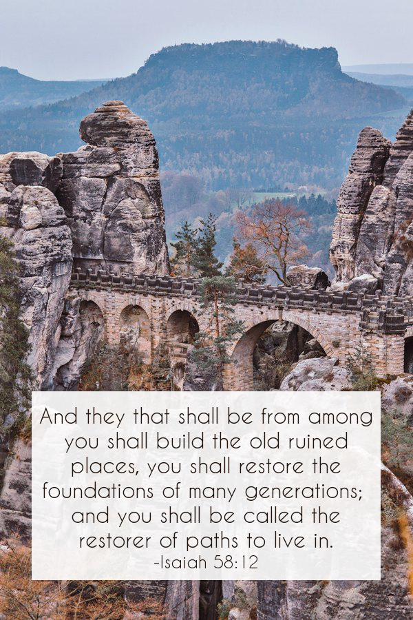 land of honey: Restoring the Paths to Live In