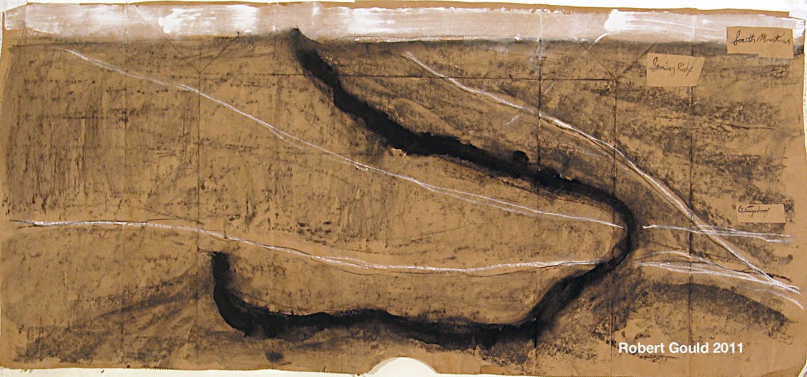 Robert Gould: Gettysburg "Fish Hook" Drawings