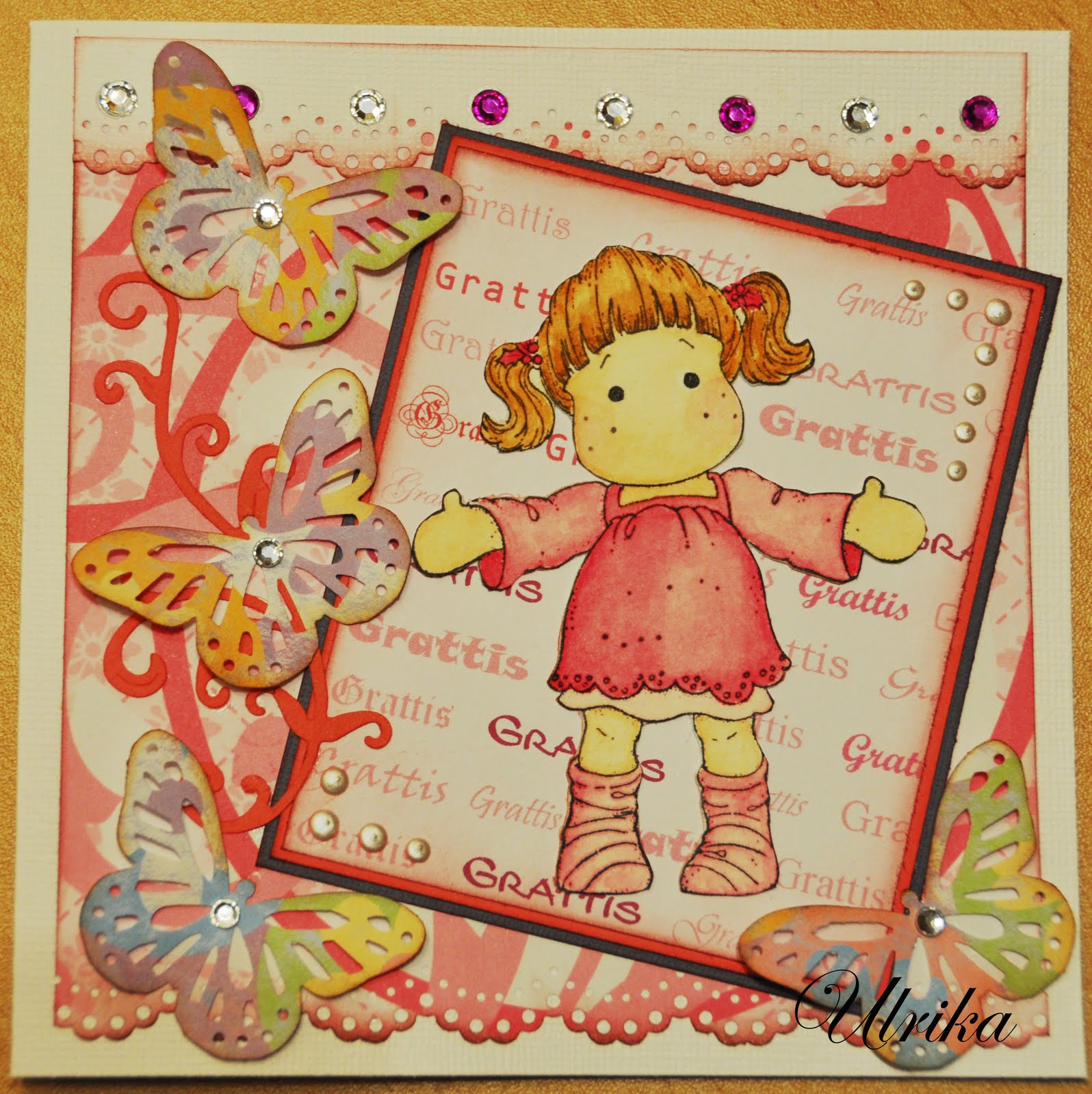 Papper & Spets: Grattiskort