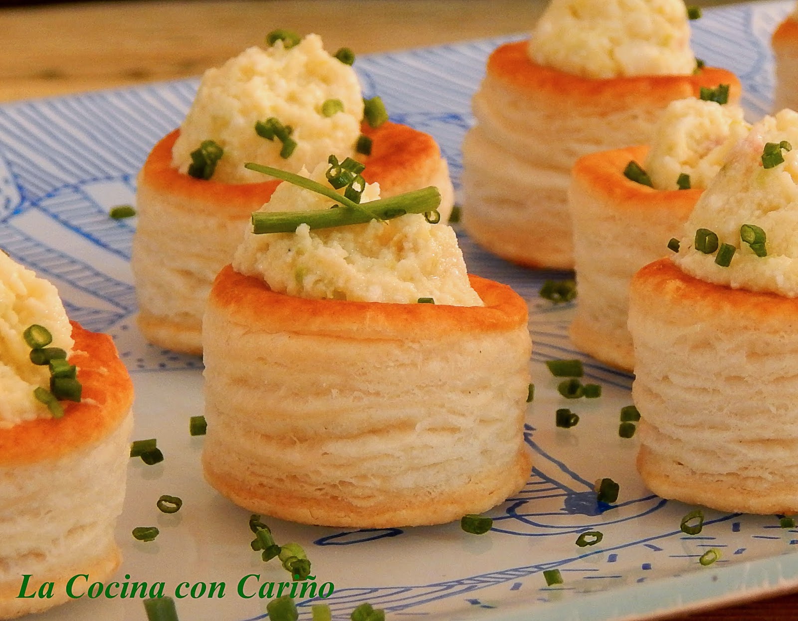 MOUSSE DE PUERRO EN VOLOVÁN