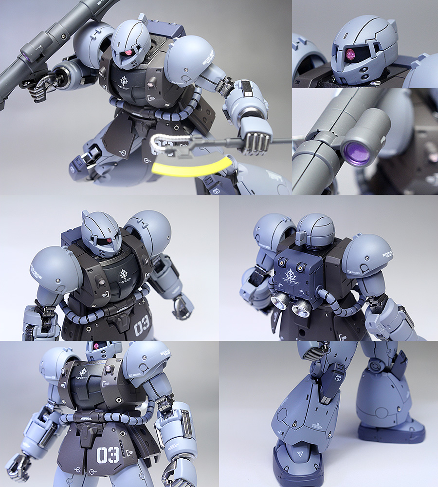 GUNDAM GUY: HG 1/144 YMS-03 Waff [Gundam The ORIGIN] - Painted Build