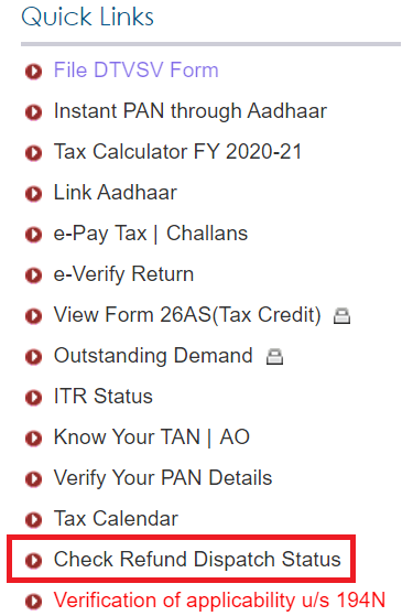 How To Check Income Tax Refund Dispatch Status Online how-to-check-income-tax-refund-dispatch-status-online