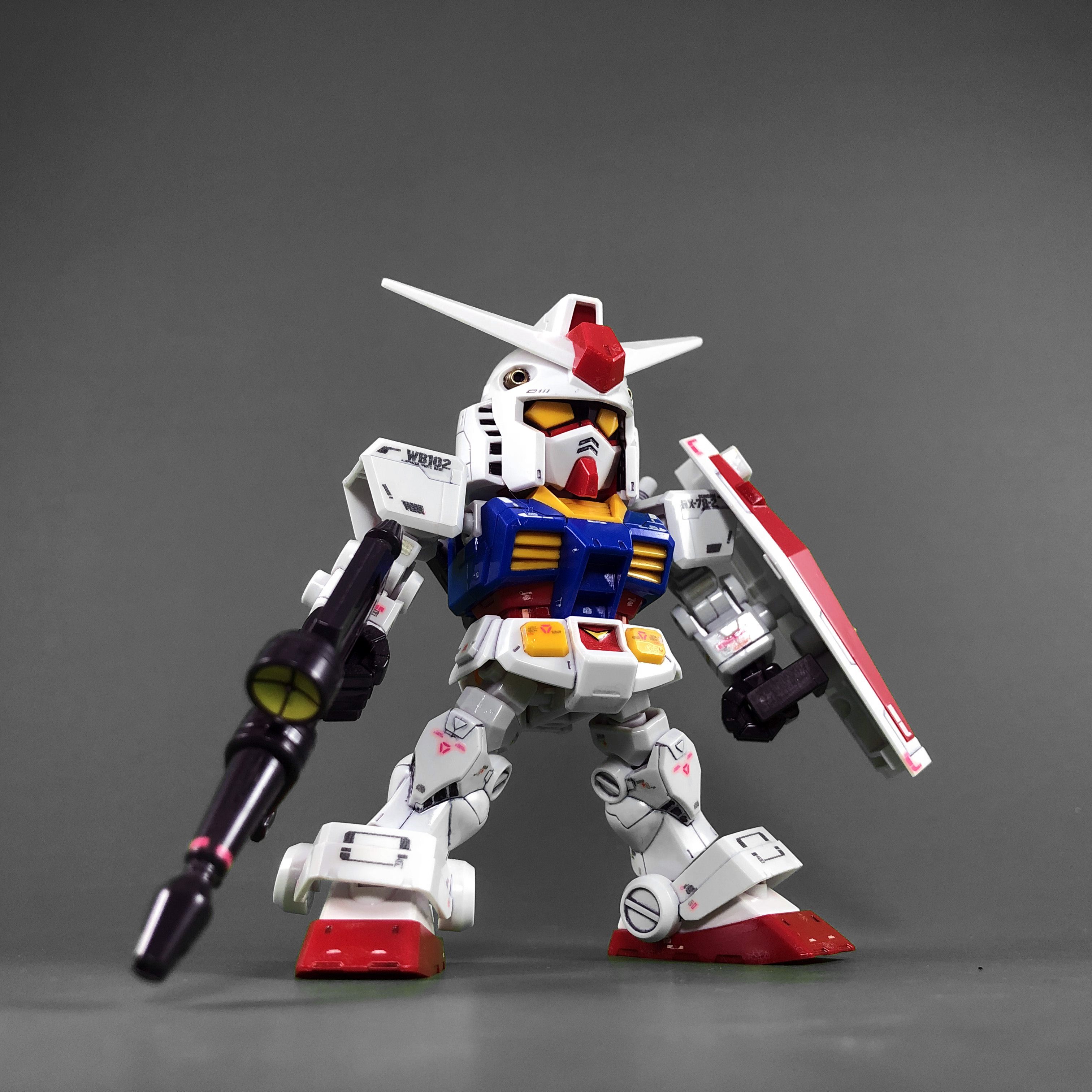 RX-78-2 Gundam SD Cross Silhouette and EX-Standard