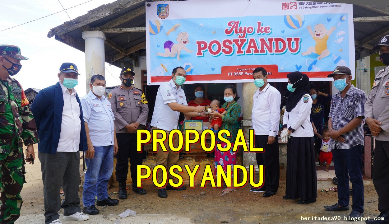 PROPOSAL POSYANDU
