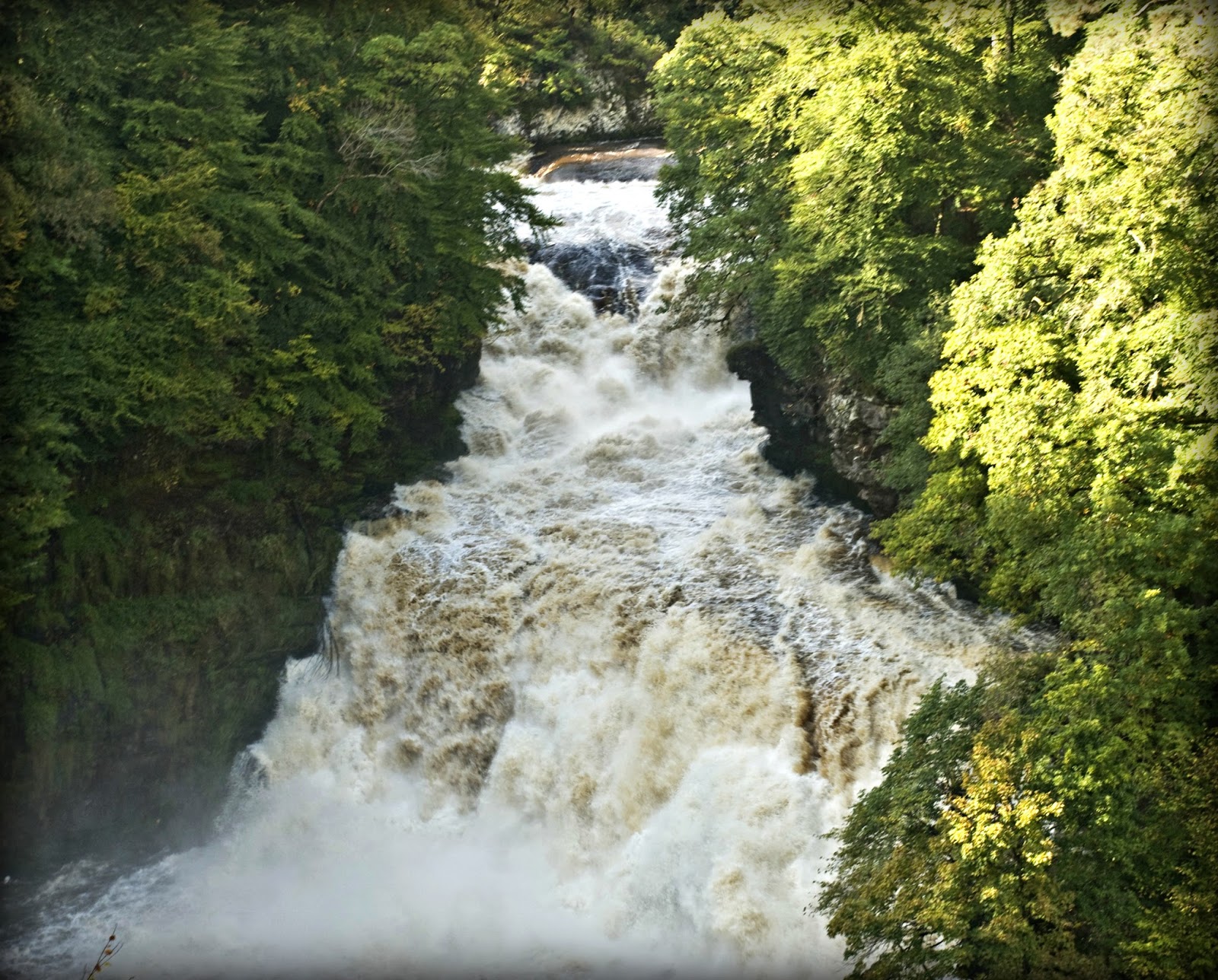 Wigtwizzle - Norman Smith's Travel Blog.: The Clyde Gorge.