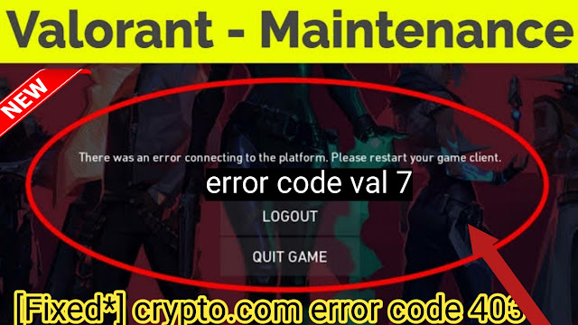 [Fixed*] error code val 7-how to solve error code val 7 - Tech2wire