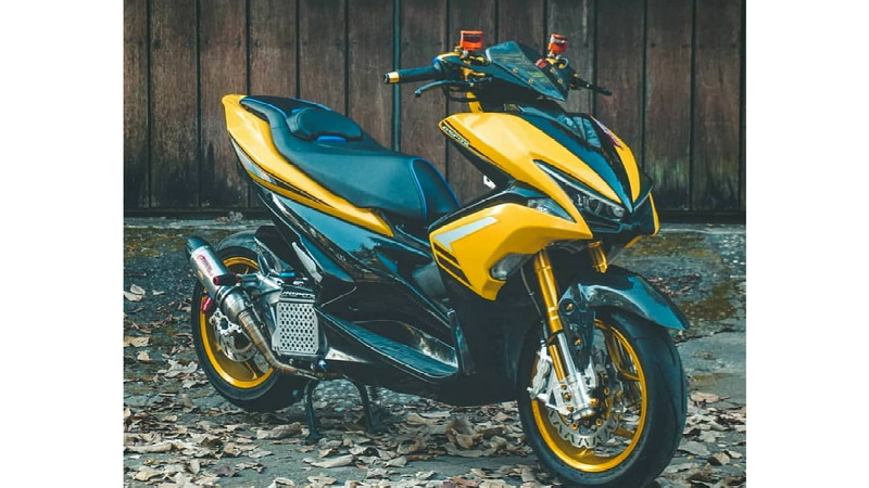 Galeri Foto Modifikasi Aerox Terbaru Paling Keren - SatuGeber