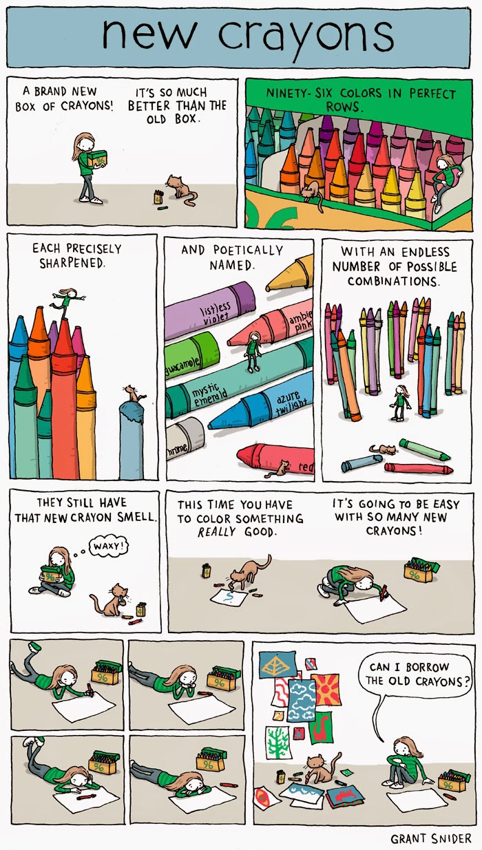 INCIDENTAL COMICS: New Crayons