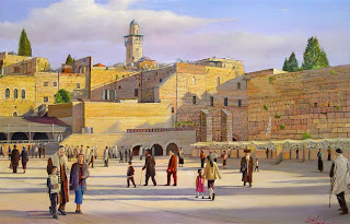 Love For His People: Alex Levin paintings - Israeli artist