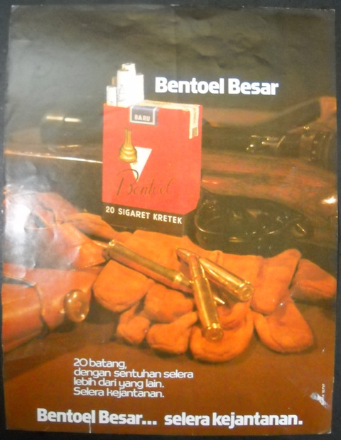 IKA15- Iklan Djadoel Rokok BENTOEL ( 7 Lembar ) | Barang Antik Klasik
