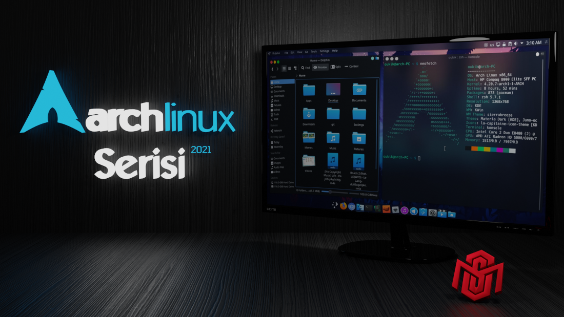 Arch Linux Eğitim Serisi - Mustafa Sabri OĞUZ