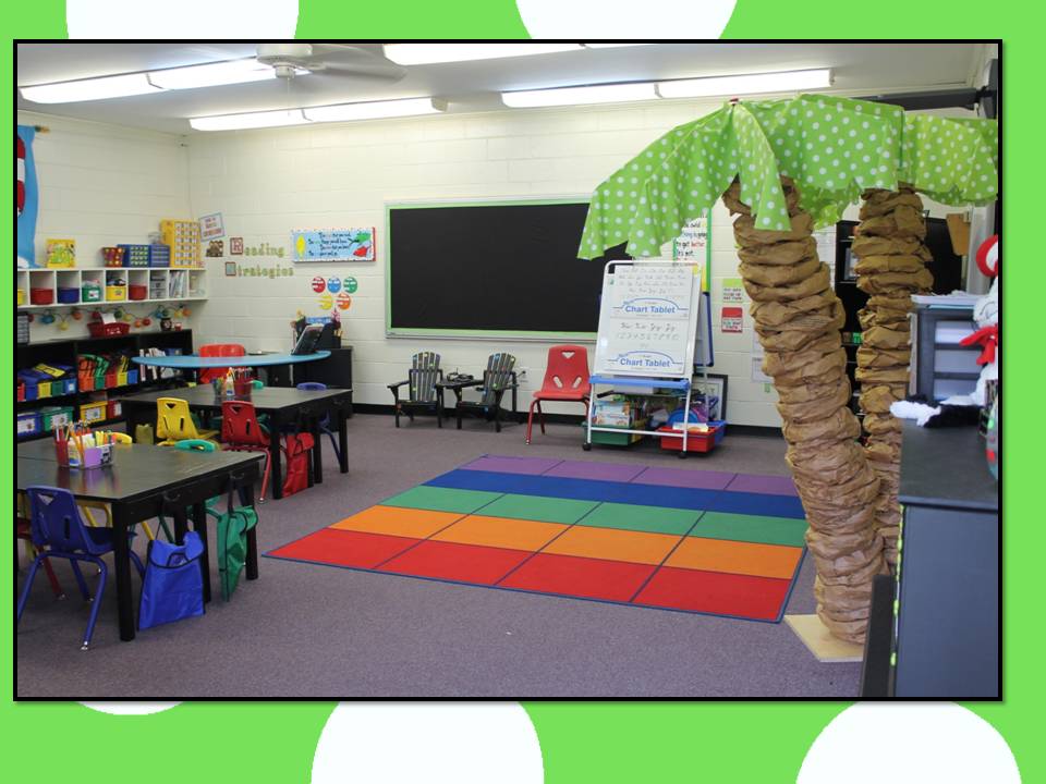 Classroom setup: My Teeny Tiny Classroom with pictures