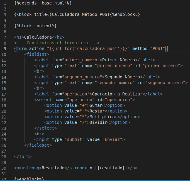 Novatillo en Python: Flask 11. Formularios en Flask