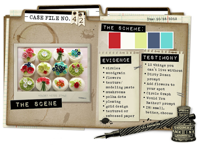 Little Scraps of Magic: Rather {CSI Case File No. 42}