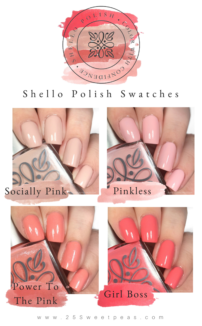 Shello Polish Swatch & Review — 25 Sweetpeas