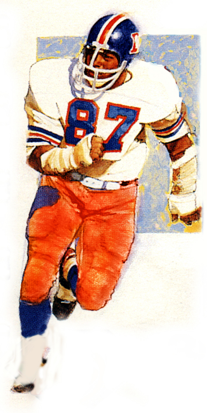 Pro Football Journal Presents: NFL Art: Rich Jackson by Cliff Spohn