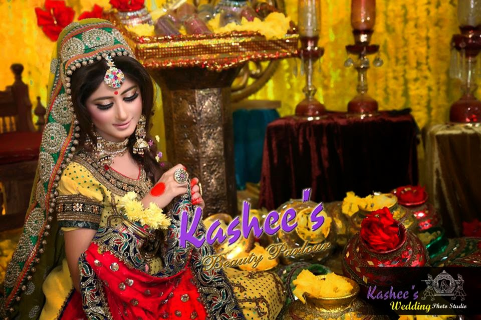 Sajjal Ali Latest bridal Photo shoot by Kashee's Beauty Parlor - Utho ...