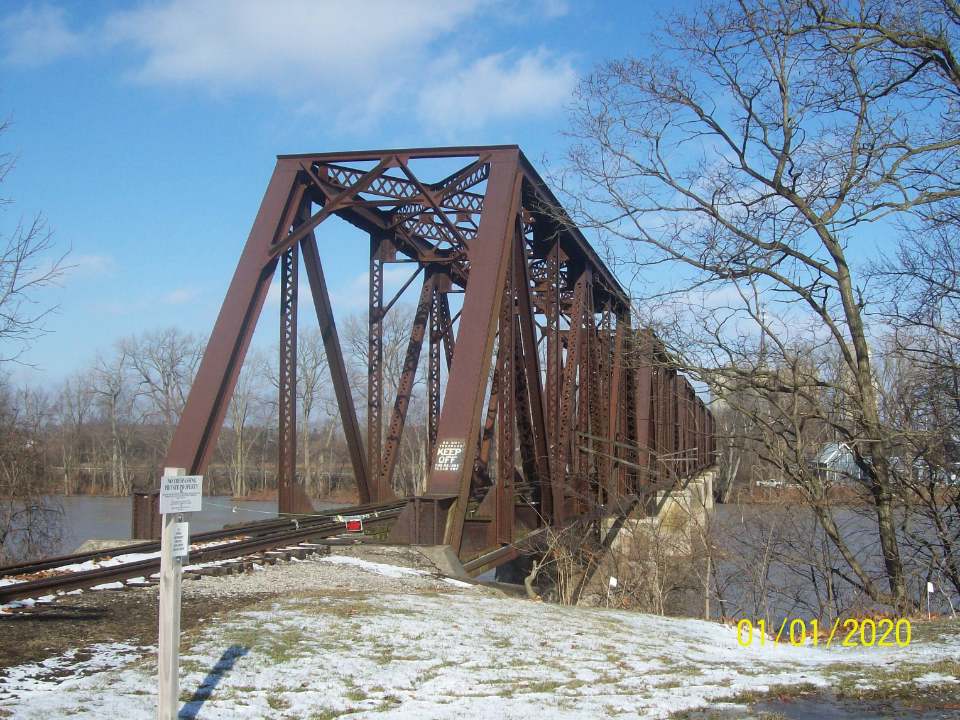 Industrial History: TLE&W/NKP/Cloverleaf Bridge over Maumee River in ...