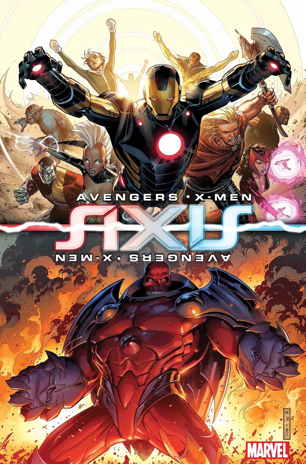 Comic Frontline: Marvel First Look Avengers & X-Men: Axis #1