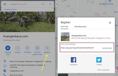 Mudah Cara membuat barcode denah lokasi undangan dengan google map ...