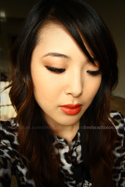 Juicy Orange Spring Makeup Tutorial - From Head To Toe