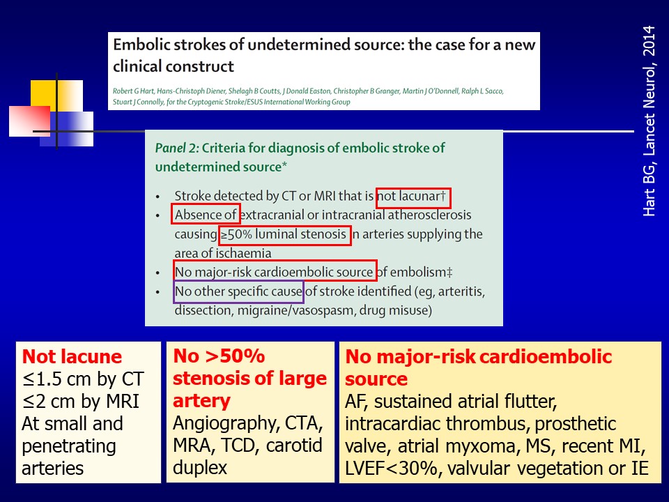 謝鎮陽醫師: ESUS 之我見