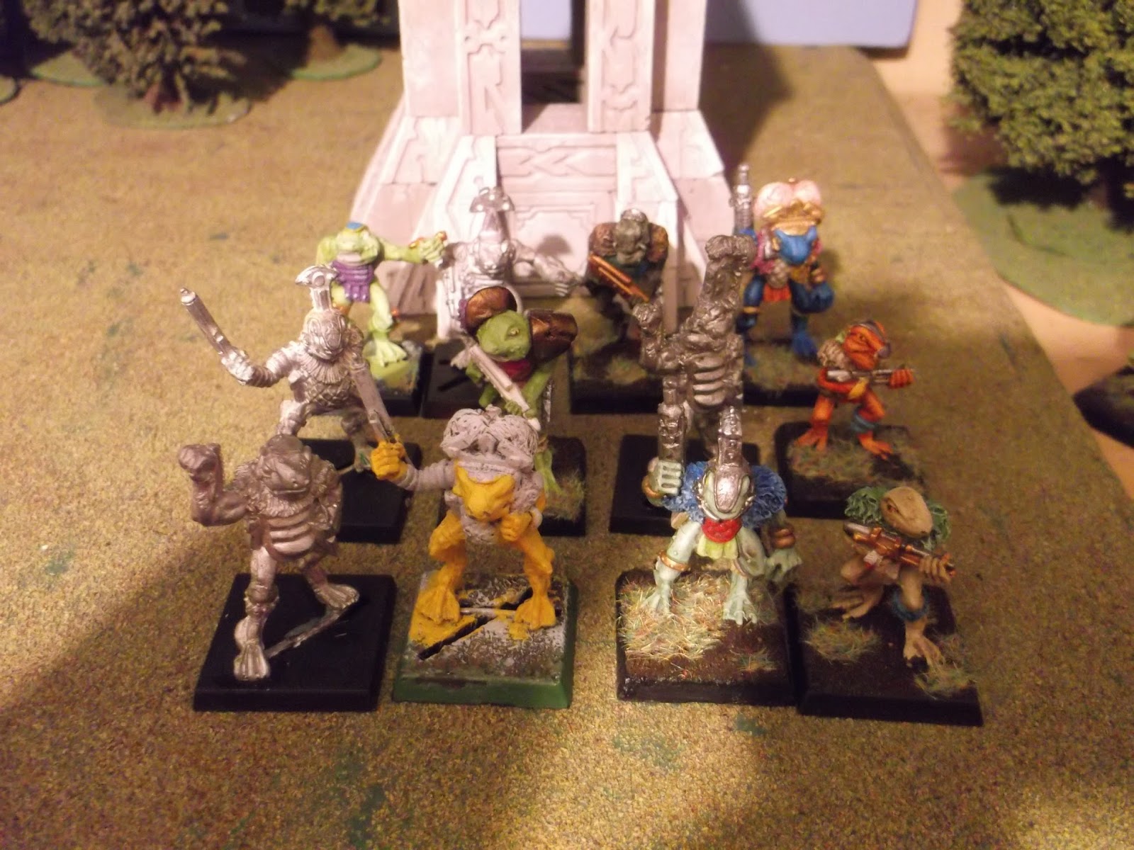 Goblin Lee's Miniatures Blog. : Space Slann Completed!