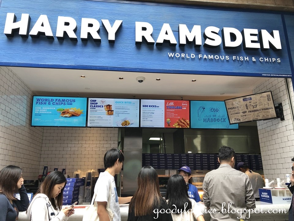 GoodyFoodies: Harry Ramsden Genting: Fish & Chips