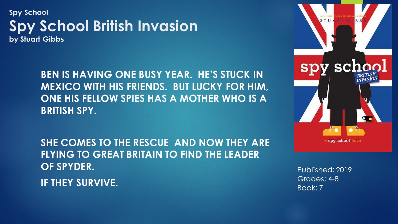 Young Adult Reading Machine: Spy School Spy School British Invasion by ...