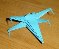 Extremegami: How to make a origami X Wing