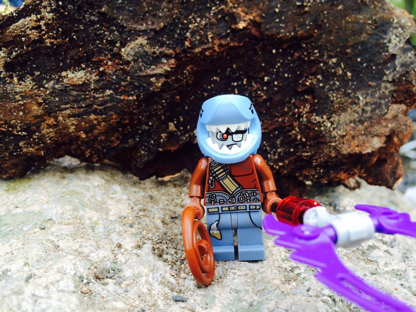 Kunst og håndverk på Fjellhamar skole: Nærbilde av legofigur