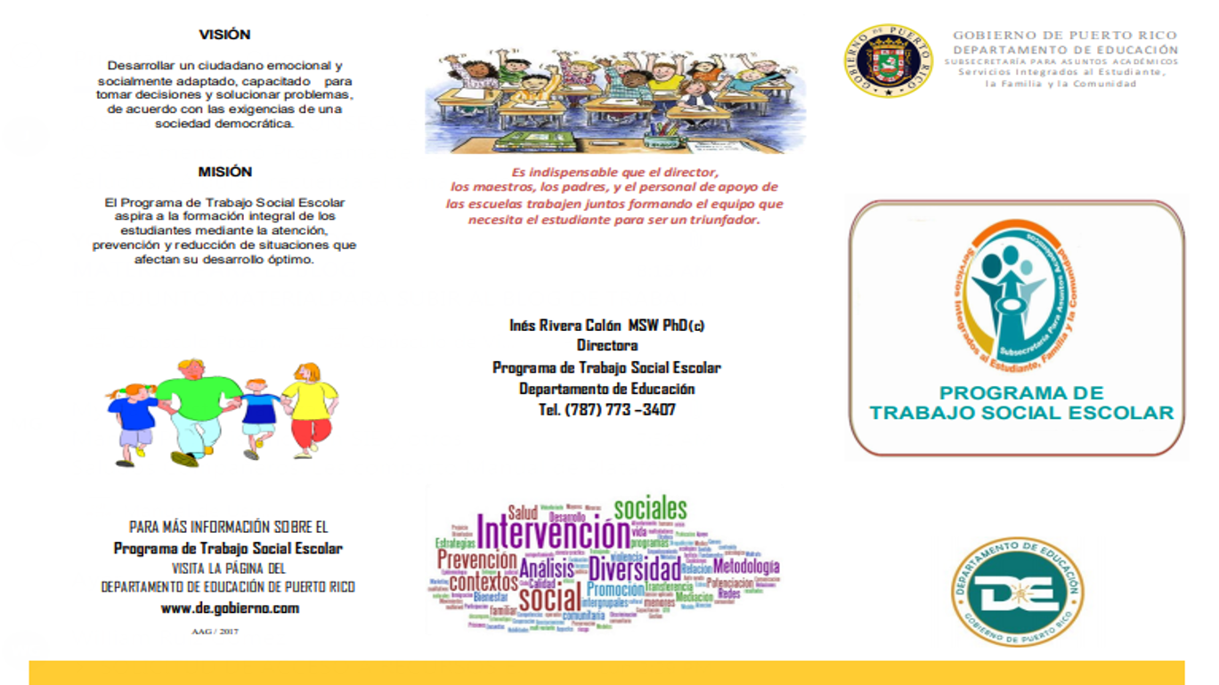 PROGRAMA TRABAJADOR SOCIAL MANUEL RAMOS HERNÁNDEZ: DIVULGACIÓN DEL PROGRAMA