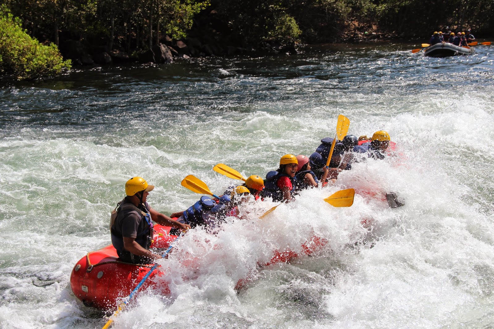 Being Nomadic...: River Rafting in Dandeli – Drive over the rapids of Kali