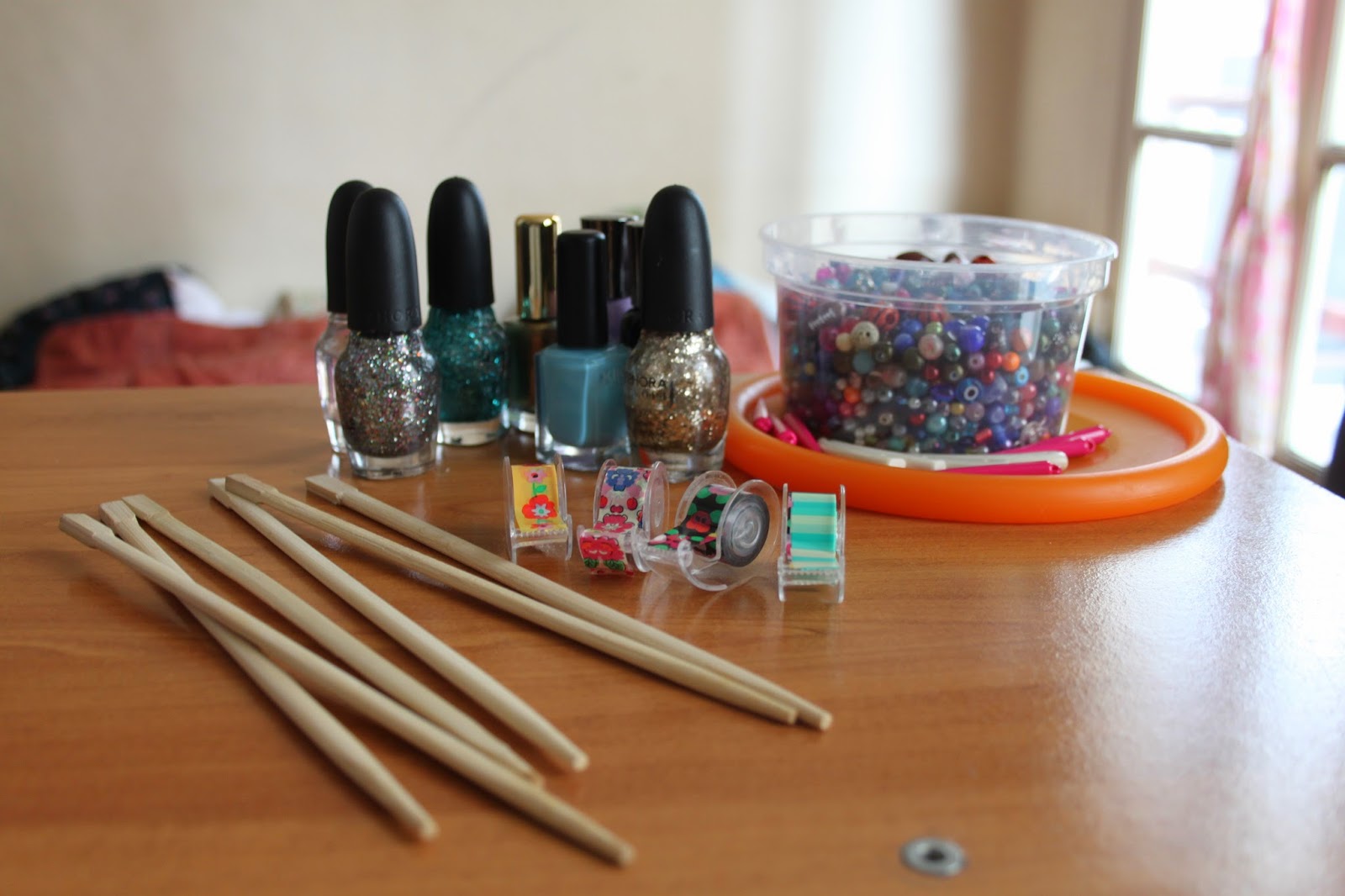 Lucky Billie: Craft Idea - Chopsticks Revisited Into Hairsticks