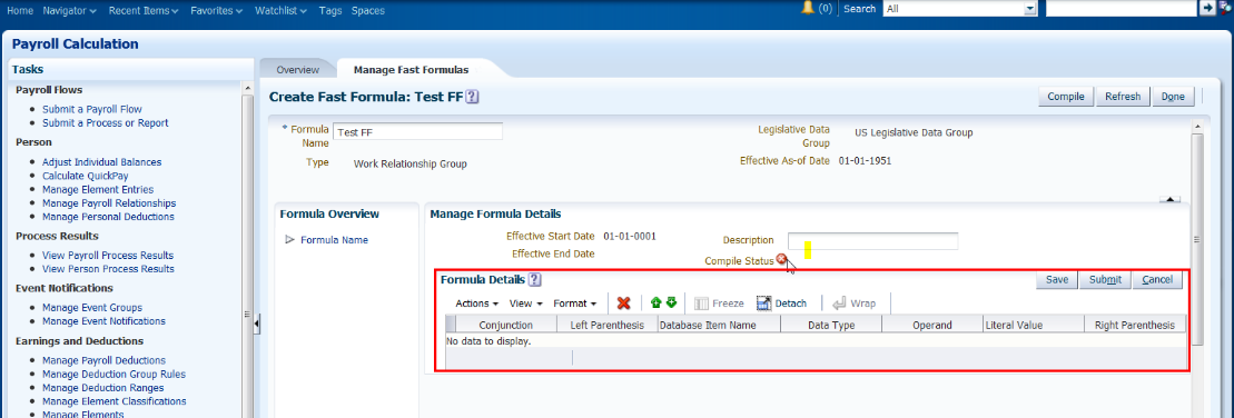 Oracle Application's Blog: How to Create Fast Formula in Oracle Fusion HCM
