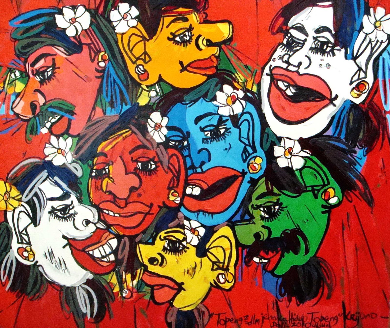 Koleksi Patung dan Lukisan DePeKa's Virtual Gallery: KARYA KRIJONO ...