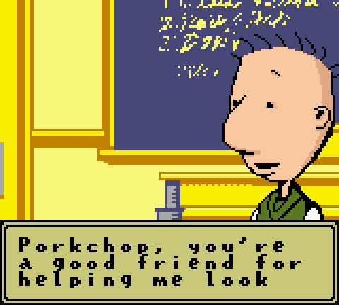 VGJUNK: DOUG'S BIG GAME (GAME BOY COLOR)