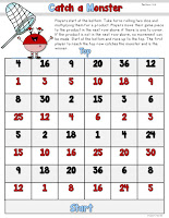 Monster Math Multiplication Freebie | Teacher's Take-Out