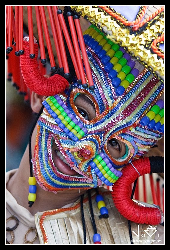 Masskara Festival Mask Simple Design