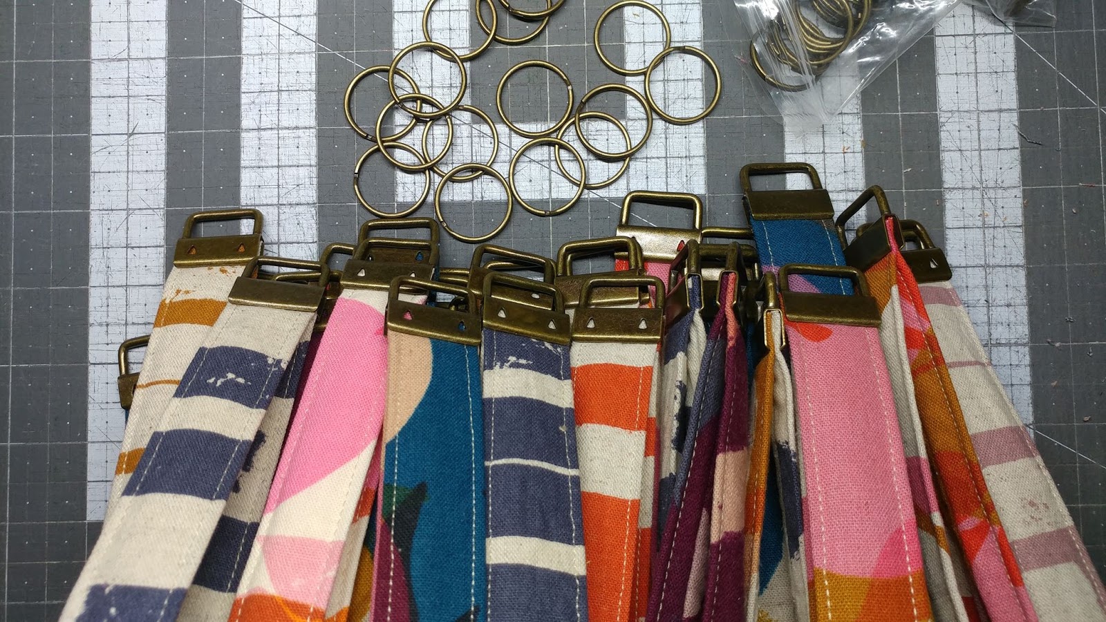 Slice of Pi Quilts: Handmade Key Fob Wristlet Tutorial