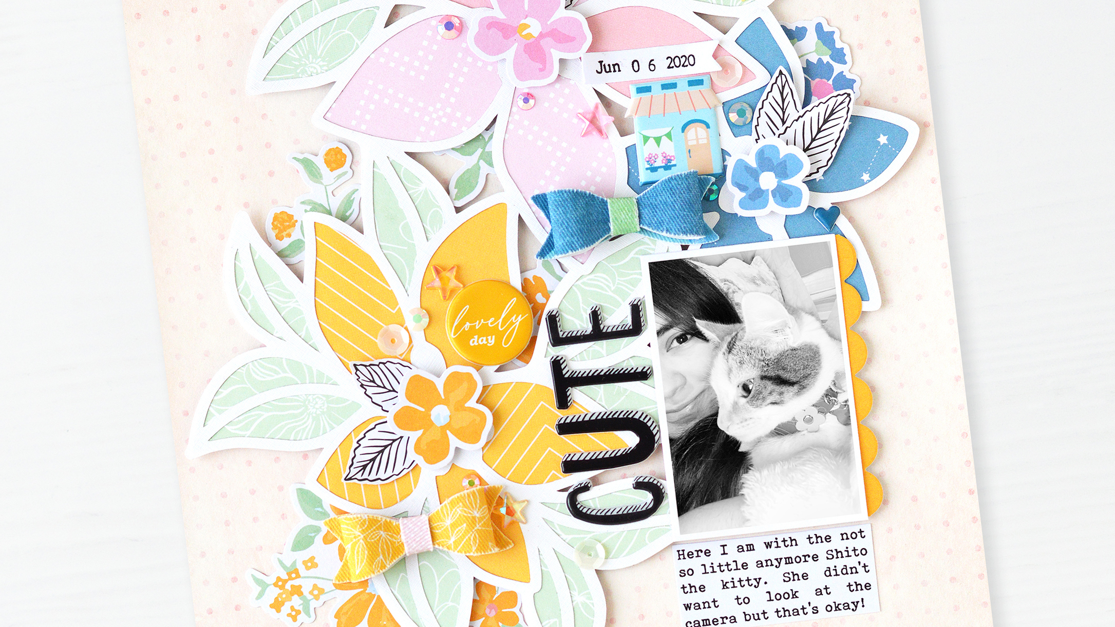 Maryám Pérez Design | Blog: CLIQUE KITS: CUTE LAYOUT