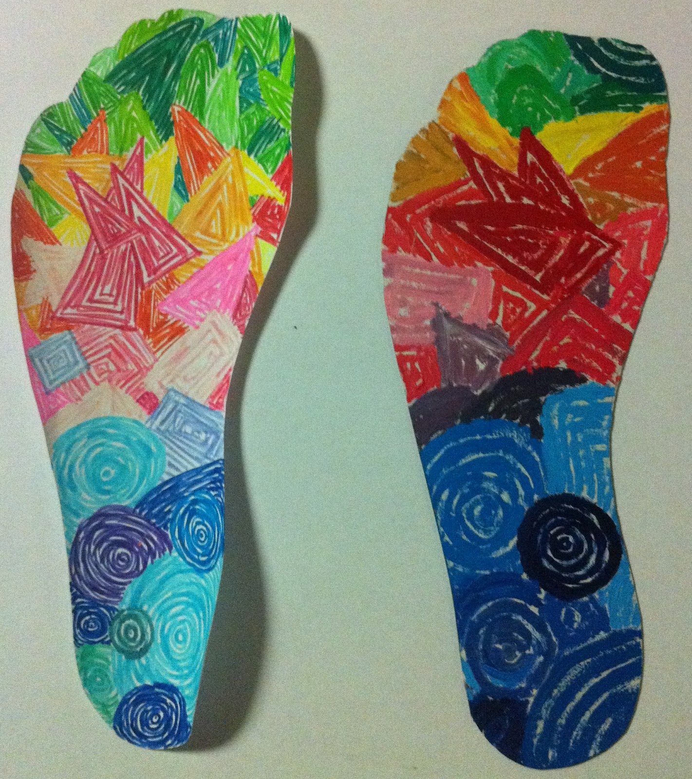 Creative / Chaos: Footprints