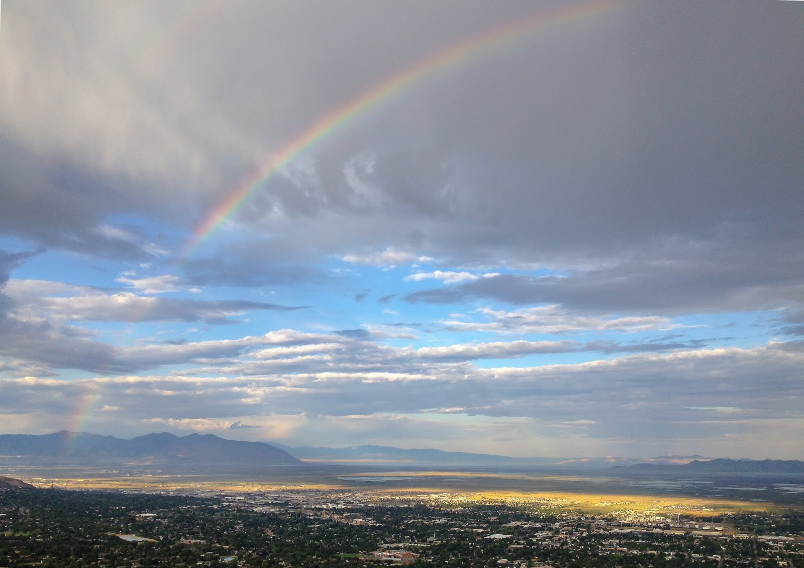 The Flying Baileys: Biggest Rainbow Ever?
