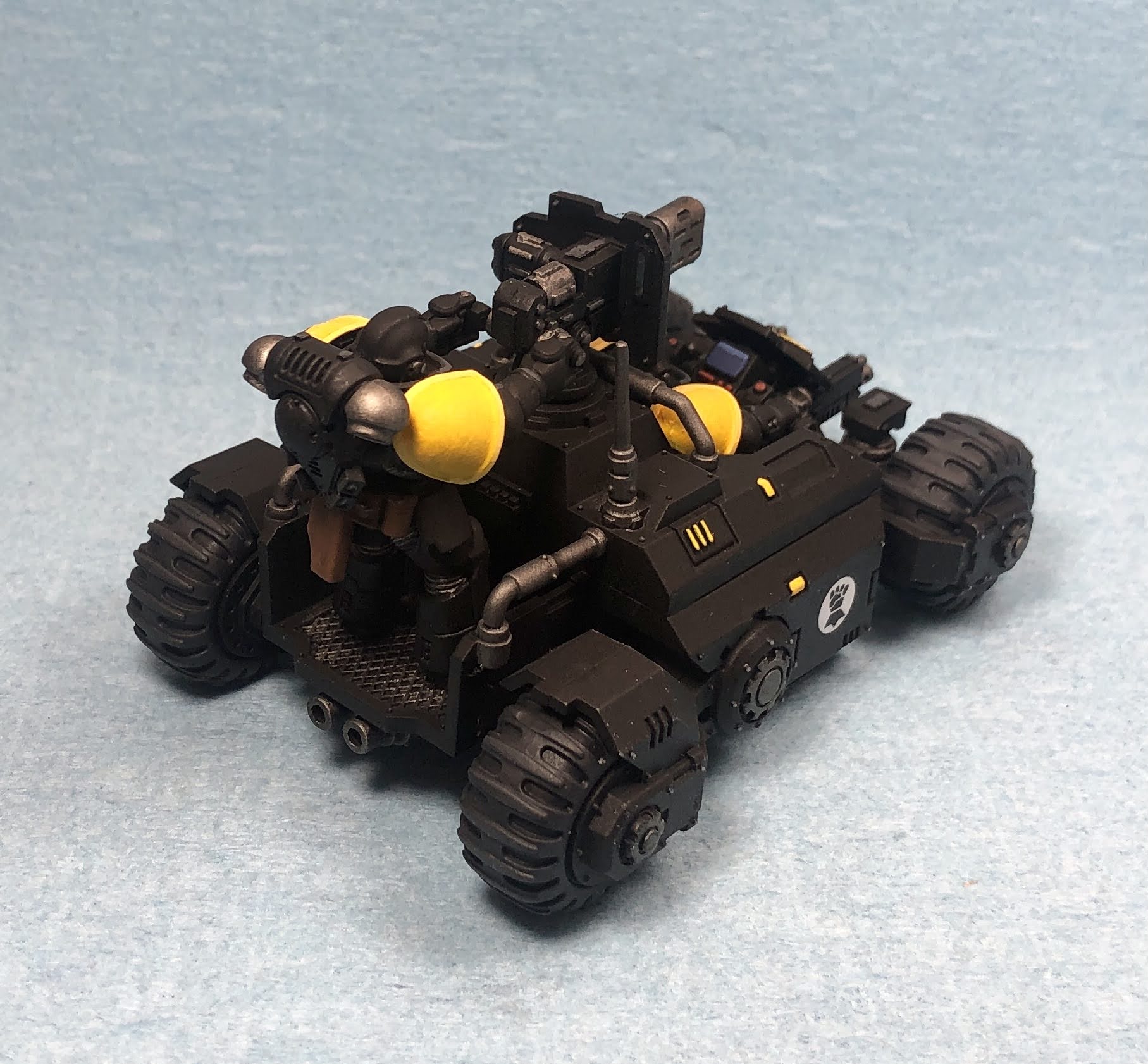 W40K: Imperial Fists 'Primaris Invader ATV III' ~ The Old West Chronicle